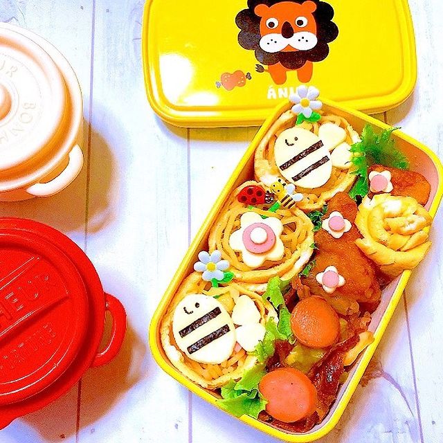 写真 (2枚目) - [春休みご飯対策]めちゃ簡単！究極の癒し♡インスタ達人の「#デコ弁」アレンジBEST3 - LOCARI（ロカリ）