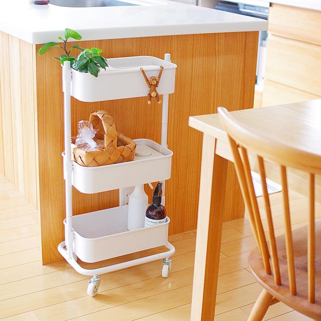 写真 (6枚目) - やっぱりこの便利さは神♡今買うべき「キッチンワゴン」7選と「上手な使い方」 - LOCARI（ロカリ）
