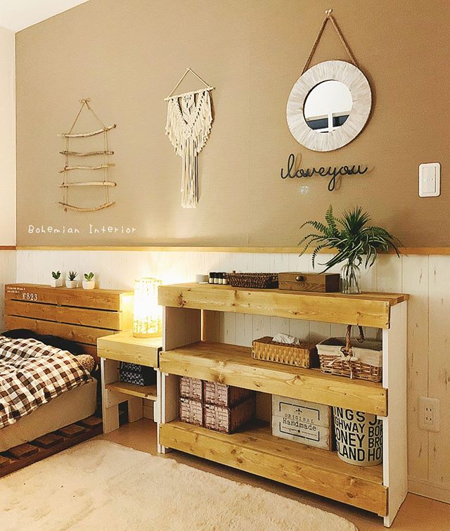 写真 (2枚目) - 手作りで素敵な空間をつくろう♡自分好みの寝室になる《寝室DIY》アイデア - LOCARI（ロカリ）