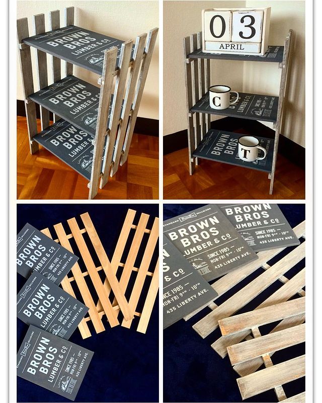 写真 (3枚目) - やっぱり使える「100均すのこ」お洒落なDIY活用アイデア集 - LOCARI（ロカリ）