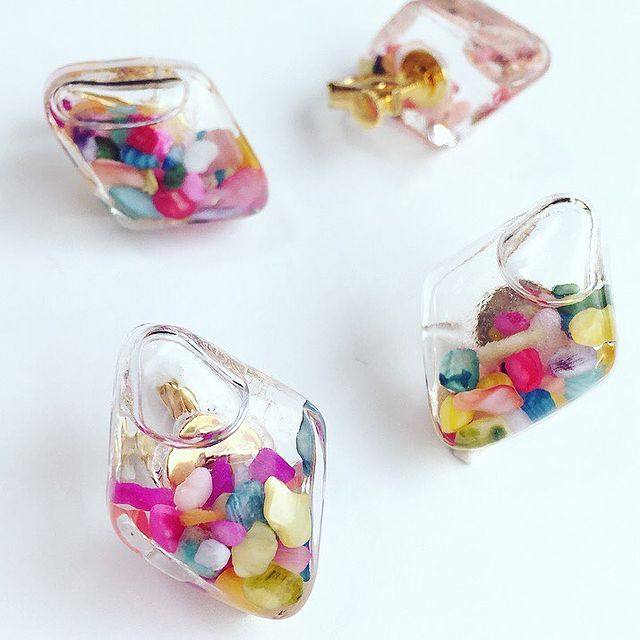 写真 (24枚目) - 冬にマストなアクセサリー♡「スノードームピアス」をDIY - LOCARI（ロカリ）