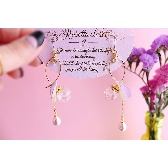 写真 (15枚目) - 冬にマストなアクセサリー♡「スノードームピアス」をDIY - LOCARI（ロカリ）