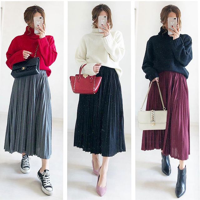 写真 (7枚目) - 周りと差を付けたい！GU発「ローゲージタートルネックセーター」で垢抜けコーデ10連発 - LOCARI（ロカリ）