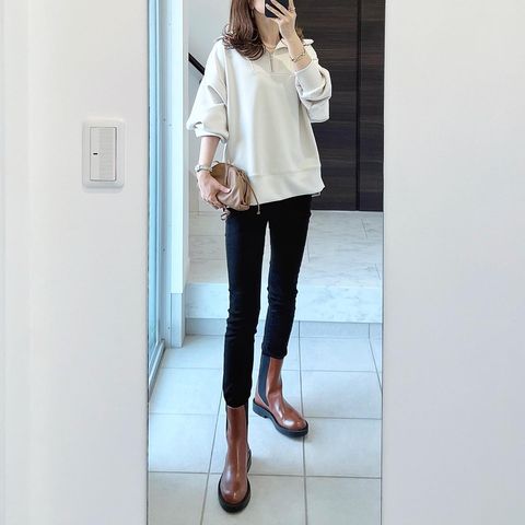 写真 (4枚目) - 季節が動く今が楽しい♡アラフォー流おしゃれな「冬×春MIXコーデ」18選 - LOCARI（ロカリ）