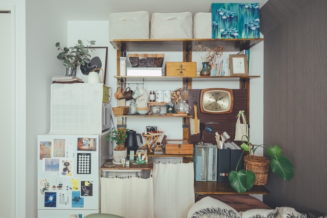 写真 (3枚目) - 工夫しがいがあるコンパクトな間取りをDIYでお気に入りのお部屋に変える。1K・15㎡ - LOCARI（ロカリ）