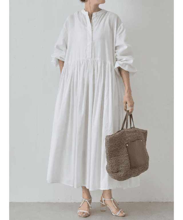 写真 (1枚目) - 全ぽっちゃりさんに捧ぐ！華奢見えワンピース5選〜2023年初夏〜 - LOCARI（ロカリ）