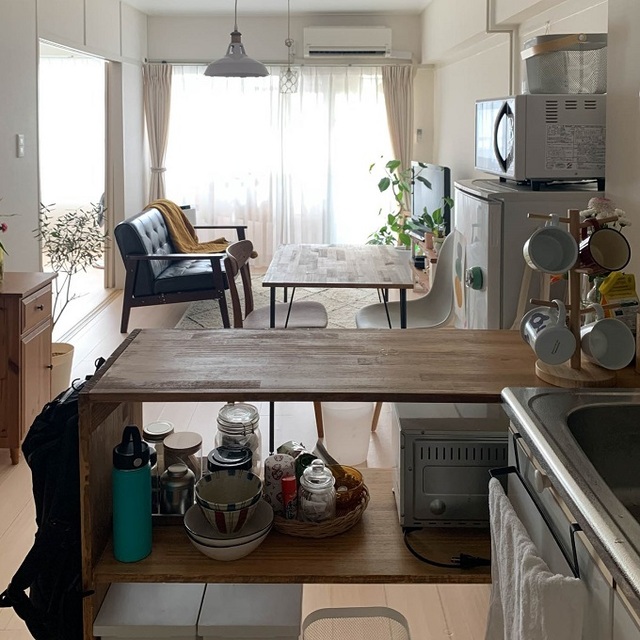 写真 (2枚目) - 広々＆快適！＜1LDK＞一人暮らし＆二人暮らしのレイアウト実例集 - LOCARI（ロカリ）