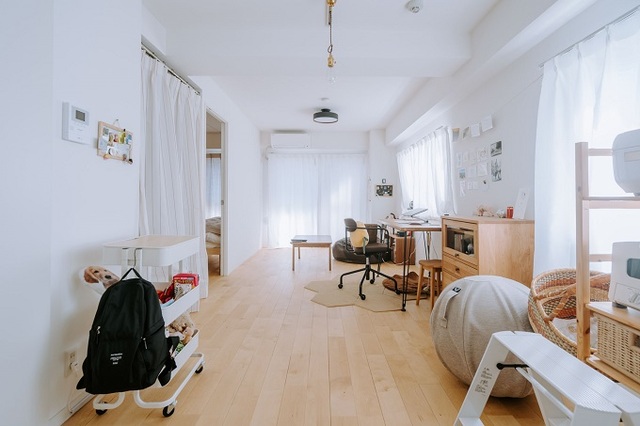 写真 (5枚目) - 広々＆快適！＜1LDK＞一人暮らし＆二人暮らしのレイアウト実例集 - LOCARI（ロカリ）