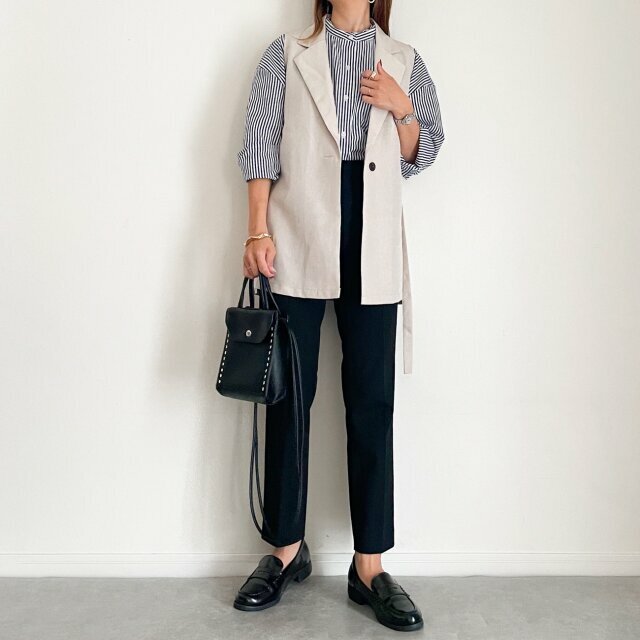 写真 (8枚目) - ちょっと待って！その着方ダメかも…ストライプシャツを可愛く見せる♡大人のNG＆OKコーデ術 - LOCARI（ロカリ）