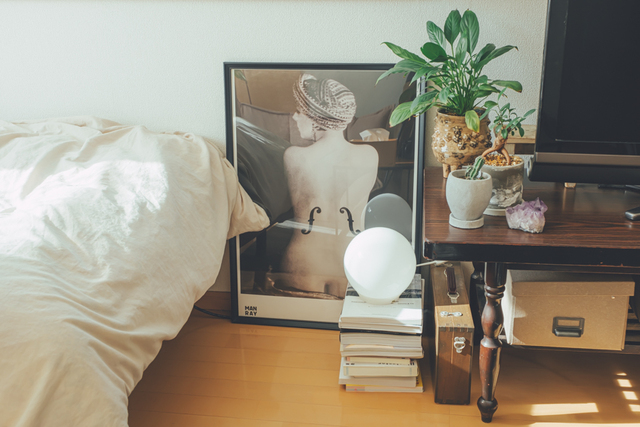 写真 (9枚目) - アートやDIYで居心地の良さをアップ。1K・24㎡の一人暮らしインテリア - LOCARI（ロカリ）