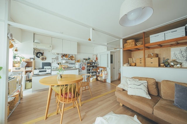 写真 (5枚目) - 団地や古い賃貸も垢抜ける家具配置！2DK・2LDKのレイアウト実例集 - LOCARI（ロカリ）