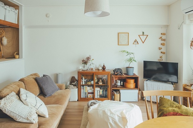 写真 (6枚目) - 団地や古い賃貸も垢抜ける家具配置！2DK・2LDKのレイアウト実例集 - LOCARI（ロカリ）