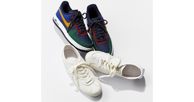 写真 (1枚目) - [コンサバ派の毎日スニーカー]“真っ白”と“派手色”の2足で定番服を更新！ - LOCARI（ロカリ）