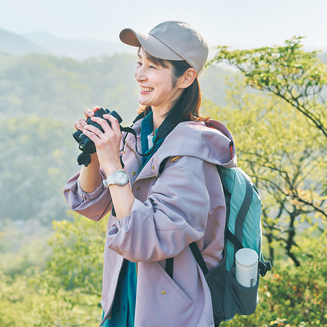 写真 (1枚目) - [アウトドア歴20年なのに超透明肌]43歳美女の紫外線ブロック術がすごい！ - LOCARI（ロカリ）