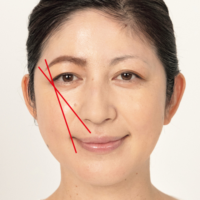 写真 (6枚目) - 40代50代[若い頃みたく眉毛が描けない]の原因はなんと骨格の緩みだった？ - LOCARI（ロカリ）