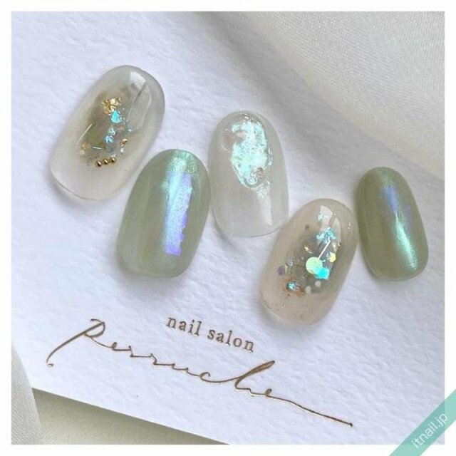 写真 (8枚目) - 色別で見る“チークネイル”集♡爽やか＆大人っぽいも叶うよ！ - LOCARI（ロカリ）