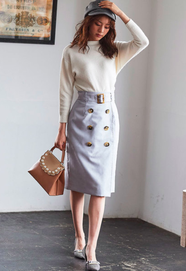 写真 (5枚目) - この秋もカワイイが止まらない♡「トレンチ見えスカート」新作お披露目会 - - LOCARI（ロカリ）