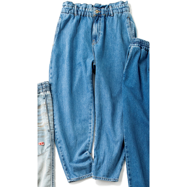 写真 (5枚目) - ZARAも人気！トレンド[ウエストゴムデニム4選]楽ちんで体形カバーも - LOCARI（ロカリ）