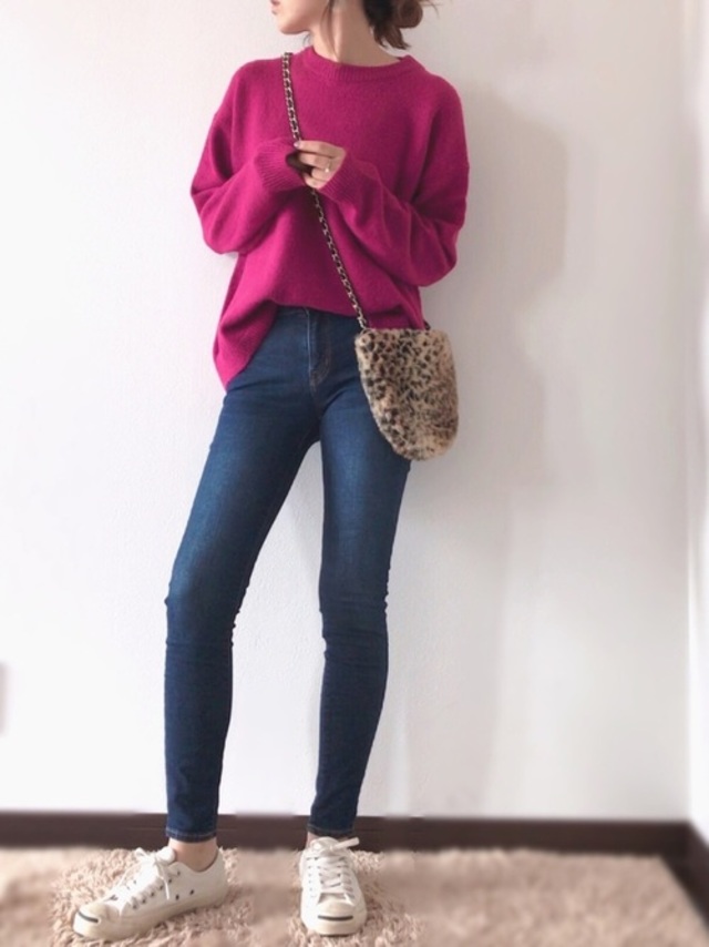 写真 (15枚目) - [GU]のニットトップスが優秀すぎる！秋冬のプチプラMIX着こなし術♡ - LOCARI（ロカリ）