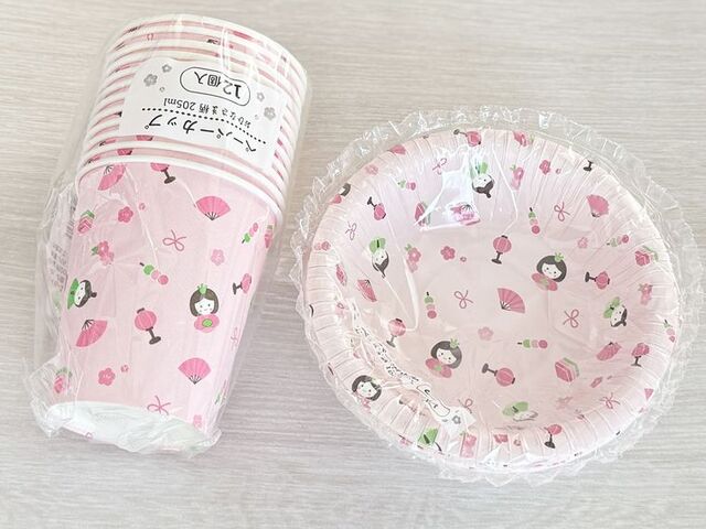 写真 (6枚目) - [2024年]セリアのおすすめひな祭グッズ6選。くすみカラーがおしゃれ♪ - LOCARI（ロカリ）