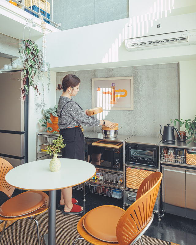 写真 (4枚目) - 開放感ある吹き抜けのデザイナーズ物件を楽しむ。2DK・50㎡の二人暮らしインテリア - LOCARI（ロカリ）