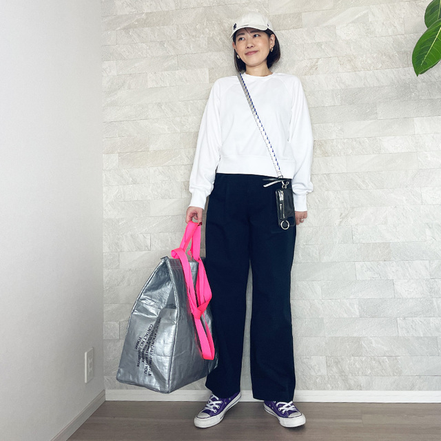 写真 (4枚目) - 保護者会、運動会etc.[無印良品]の「チノタックワイドパンツ」が想像以上の名品だった！ - LOCARI（ロカリ）