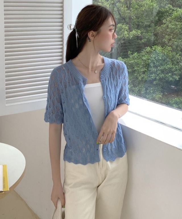 写真 (20枚目) - 【2024年夏】かぎ編みニットの大人かわいいコーデ20選 - LOCARI（ロカリ）