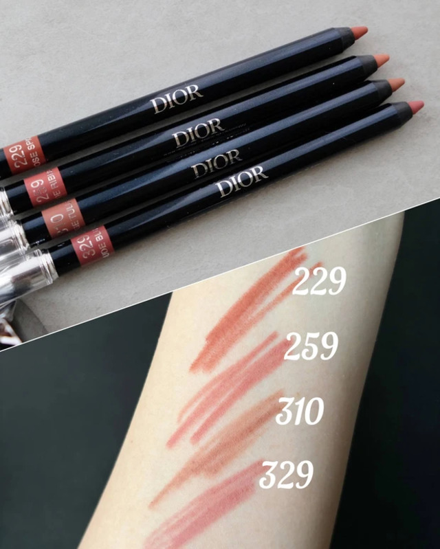 写真 (3枚目) - ディオールの新リップバームと人気リップの限定色をスウォッチ！ リップライナーの新色にも注目 - LOCARI（ロカリ）