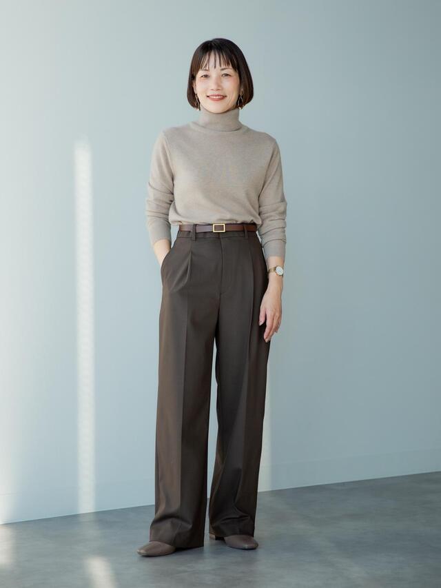 写真 (1枚目) - 即座に2024秋冬トレンド！ユニクロで叶える“チョコレートブラウン”カラーコーデ11選 - LOCARI（ロカリ）