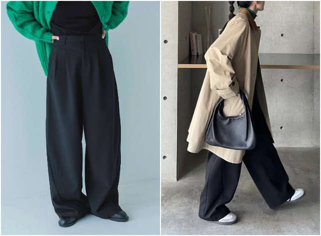 写真 (1枚目) - 「なんだか野暮ったい…」を解決！＜40・50代＞のワイドパンツコーデ - LOCARI（ロカリ）