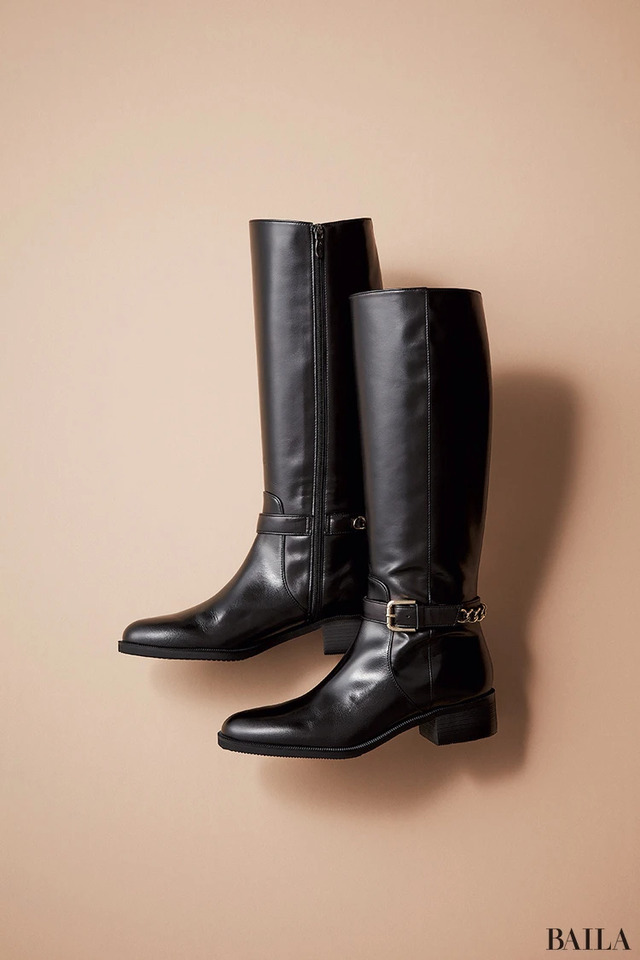 写真 (1枚目) - [30代のためのロングブーツ図鑑]3万円台以下の黒ロングブーツ6選 - LOCARI（ロカリ）