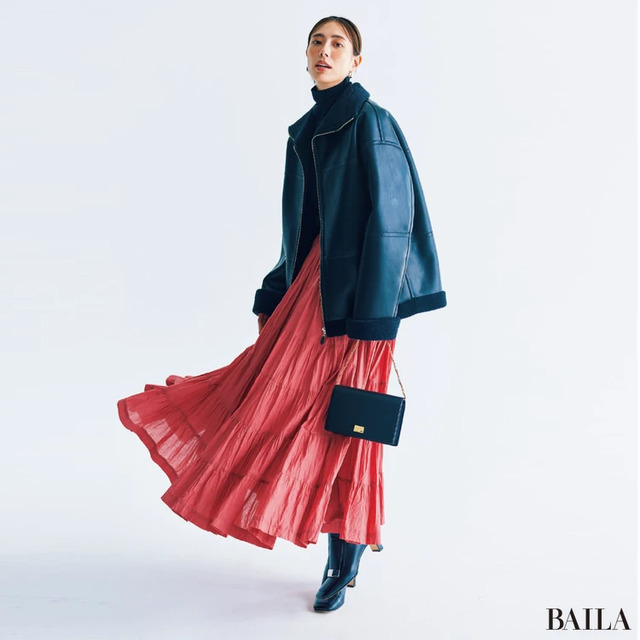 写真 (1枚目) - スタイルアップもかなう最新冬コーデ[BAILAの1週間コーデまとめ] - LOCARI（ロカリ）