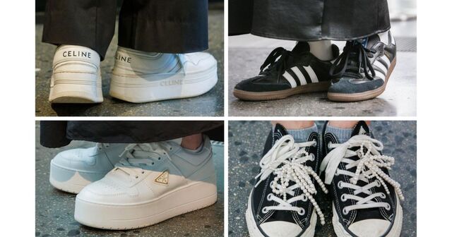 写真 (1枚目) - [スニーカー]はブランド厚底か、スニーカーブランドのローテクか2択！＜SNAP＞ - LOCARI（ロカリ）