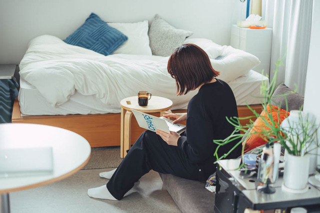 写真 (8枚目) - 収納はアイテムとアイデアでつくる。1K・26㎡の一人暮らしインテリア [私らしく暮らす] - LOCARI（ロカリ）