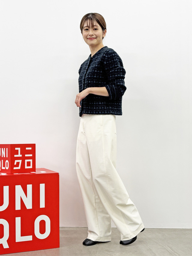 写真 (4枚目) - ユニクロ新作速報！バズり確定「ニットショートジャケット」ON・OFF着こなしレビュー - LOCARI（ロカリ）