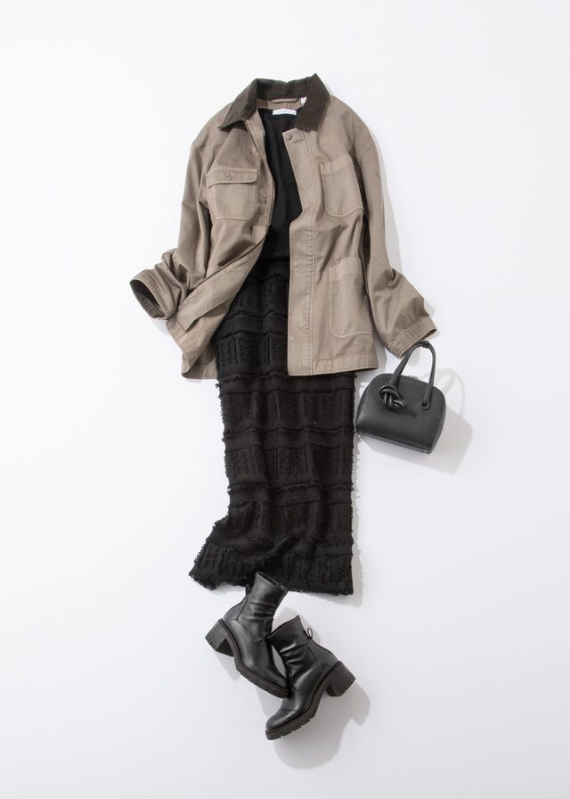 写真 (3枚目) - [GU]カバーオールジャケットはニットに飽きた！今から着られる - LOCARI（ロカリ）