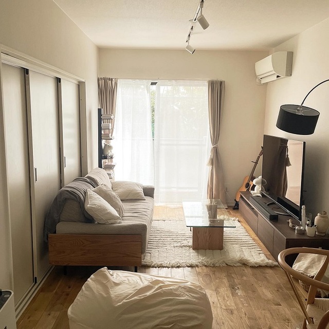 写真 (6枚目) - 狭くても2人でゆったりくつろぐ♡1LDKレイアウト＆インテリア実例集 - LOCARI（ロカリ）