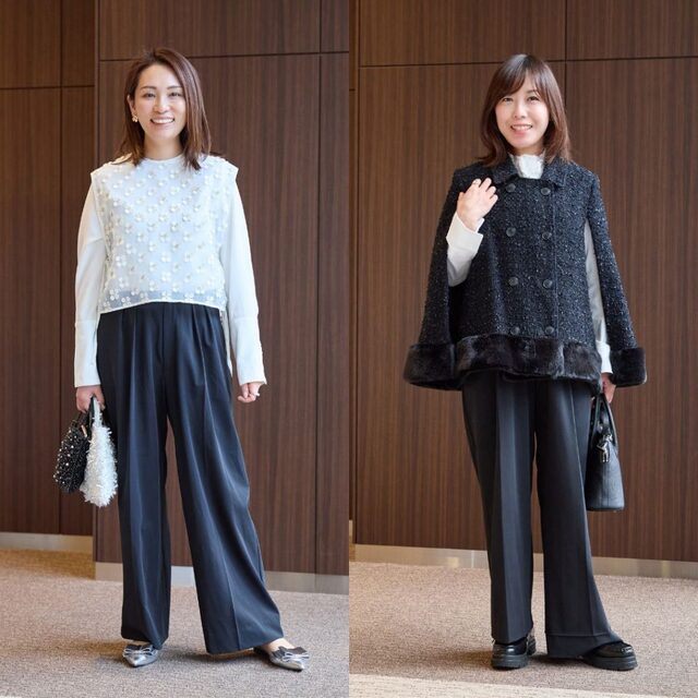 着痩せが叶う！きれいめ「黒ワイドパンツ」コーデ4選＜SNAP＞ - LOCARI（ロカリ）