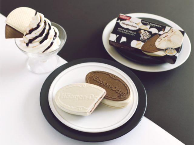 [明日発売]ハーゲンダッツの新作は白×黒のコントラストが楽しい！こんなクリスピーサンド初めてじゃない？ - LOCARI（ロカリ）