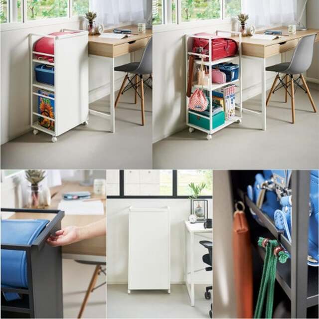 写真 (1枚目) - 【tower新作】お部屋をスッキリ見え！目隠しができるワゴンetc. - LOCARI（ロカリ）