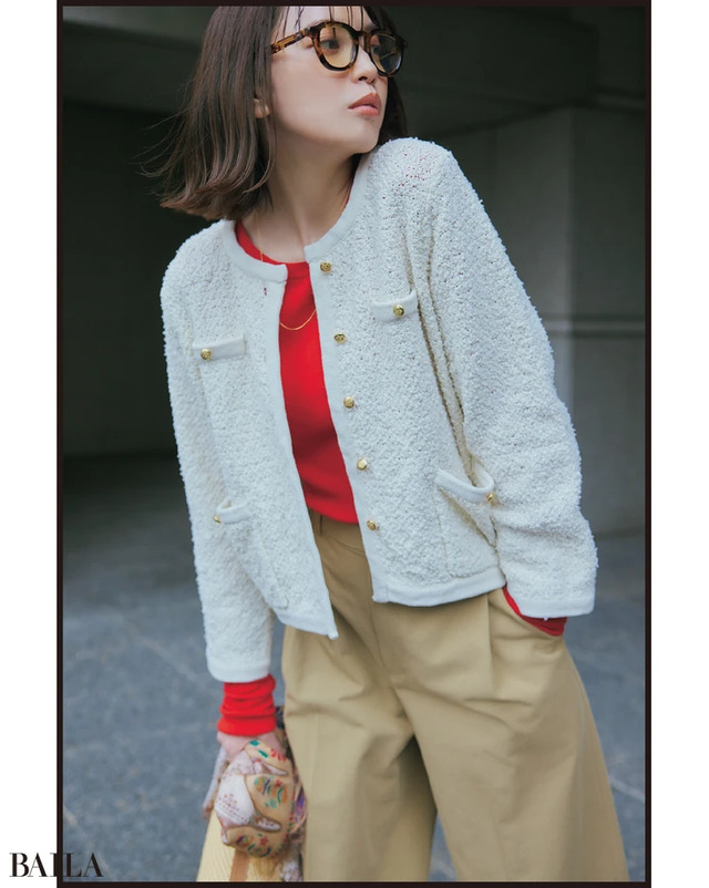 写真 (3枚目) - [2025年春アウター]着映える一枚がいっそう着やすく！モダンツイードジャケット5選 - LOCARI（ロカリ）