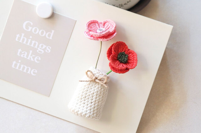 写真 (2枚目) - [連載]いいもの見つけました。No.35 アネモネのあみぐるみ - LOCARI（ロカリ）