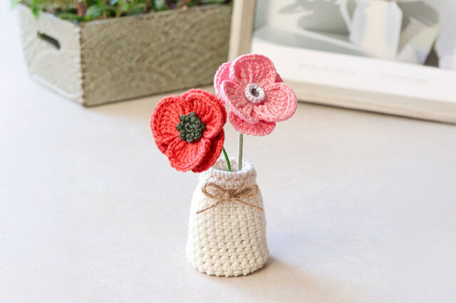 写真 (3枚目) - [連載]いいもの見つけました。No.35 アネモネのあみぐるみ - LOCARI（ロカリ）