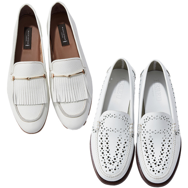 [新学期ママ]の足元オシャレに！キレイめが得意な「白ローファー」4選 - LOCARI（ロカリ）