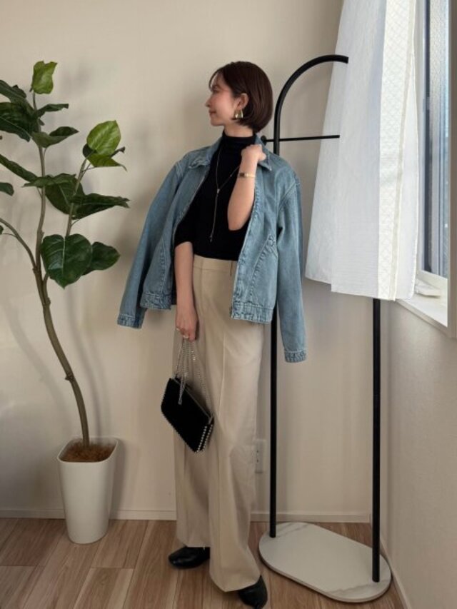 写真 (5枚目) - GUのメンズアウター、女子が着たら最強説♡デニムジャケット着回しコーデ術！ - LOCARI（ロカリ）