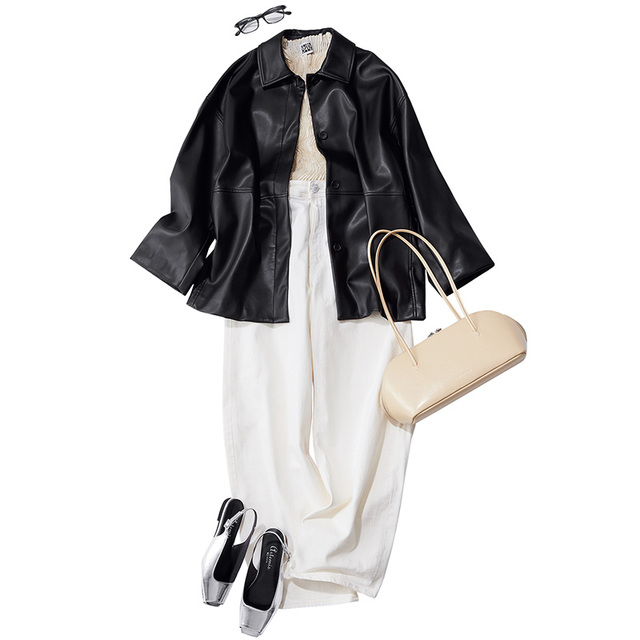 写真 (5枚目) - 春夏オシャレは[白デニム]で垢抜け！キレイめママの着回し5選 - LOCARI（ロカリ）