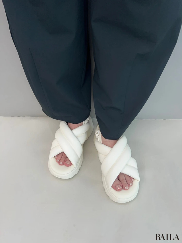 写真 (4枚目) - 2025新作[GU（ジーユー）サンダル]疲れにくい、おしゃれ！人気の7足を試着してみた - LOCARI（ロカリ）