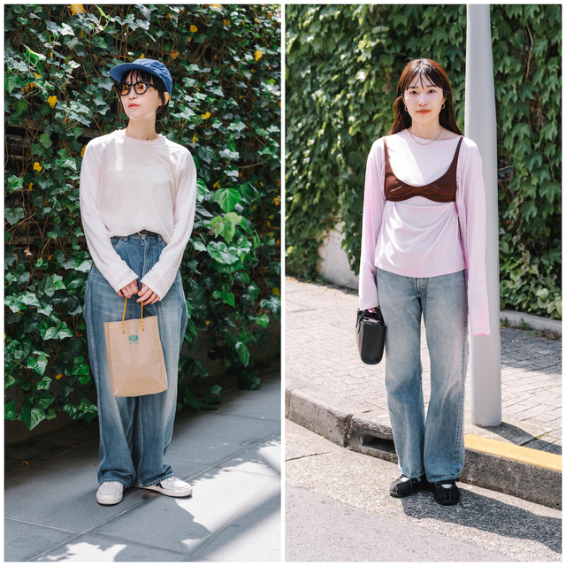初夏のお洒落な“ロンT”コーデ5選。こなれ感が出るテクニックは必見[TOKYO SNAP] - LOCARI（ロカリ）