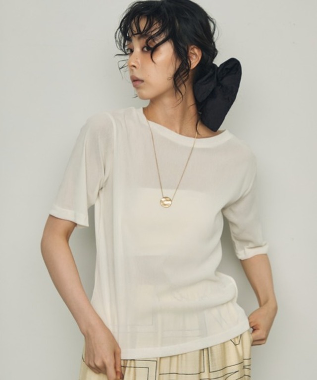 写真 (7枚目) - 【2025秋】残暑でも秋見え♡厚手素材＆七分袖の“秋Tシャツ”特集 - LOCARI（ロカリ）