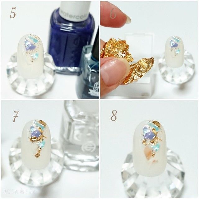 写真 (4枚目) - 100均シェルで簡単に！上品＆抜け感がおしゃれな秋ネイル♡ - LOCARI（ロカリ） - LOCARI（ロカリ）